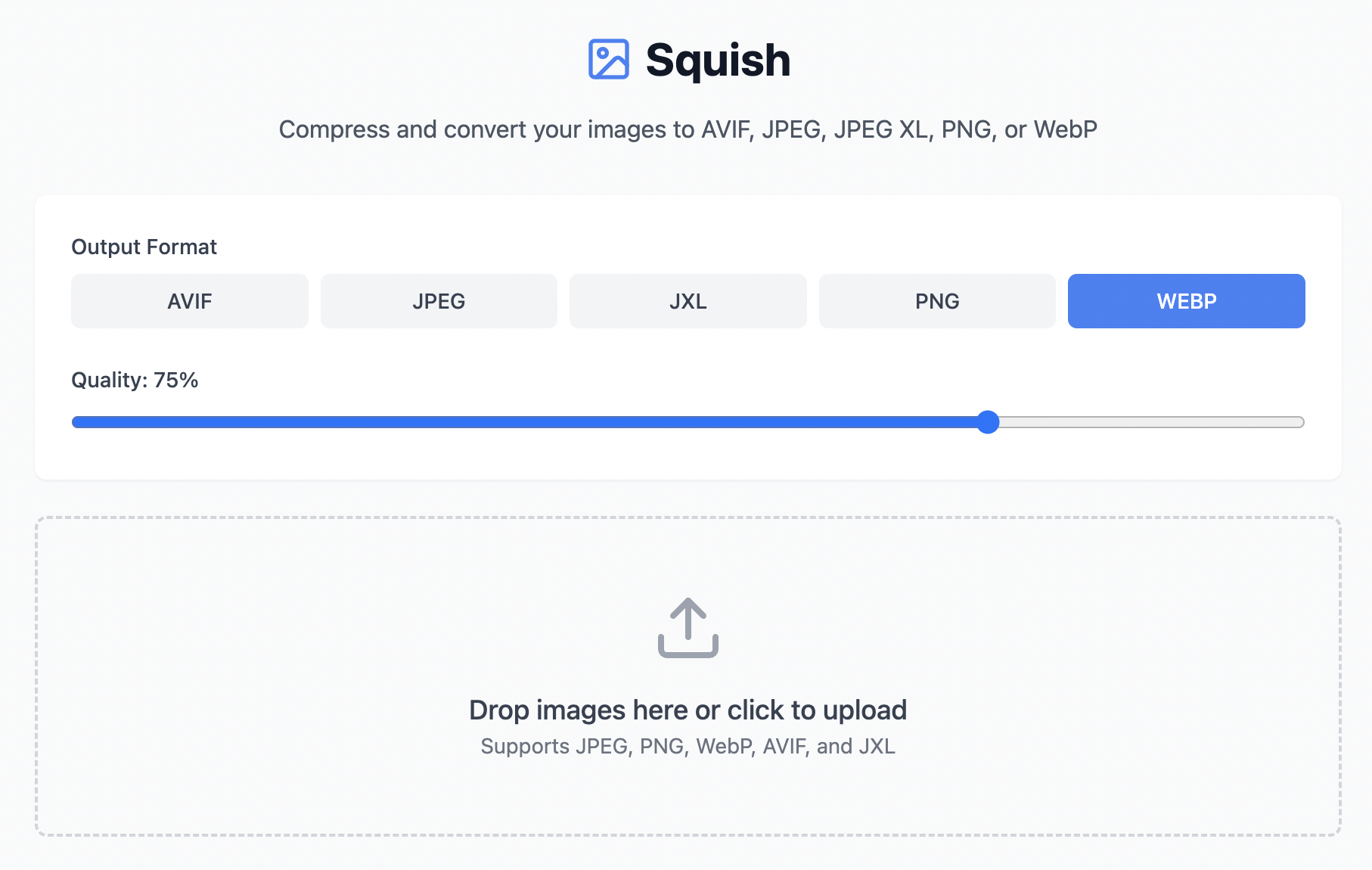 Discover Squish: The Ultimate Browser-Based Image Compression Tool ...